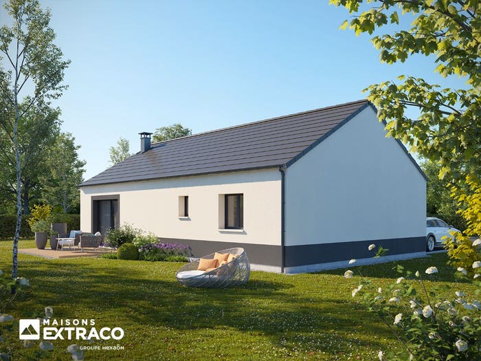 Maison 4 pièces à vendre - Rouxmesnil-Bouteilles