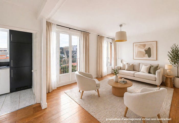 Appartement 3 pièces à vendre à Gagny, Parc Carette