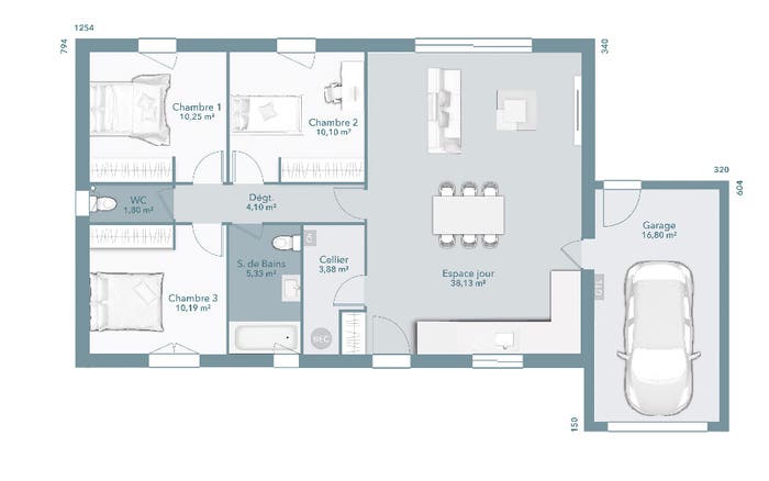Maisons à vendre et appartements à louer - 2