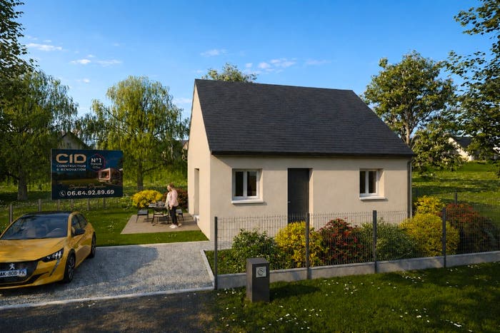 Maison 3 pièces à vendre - Druye