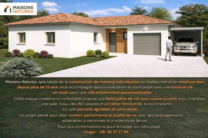 Caumont-sur-Durance - Maison 4 pièces à vendre