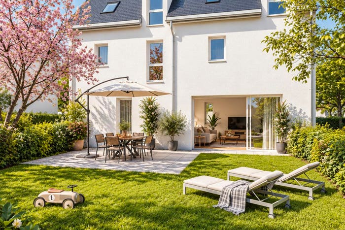 Hérouville-Saint-Clair, Le Bourg, Montmorency, Beauregard : Maison 3 pièces à vendre