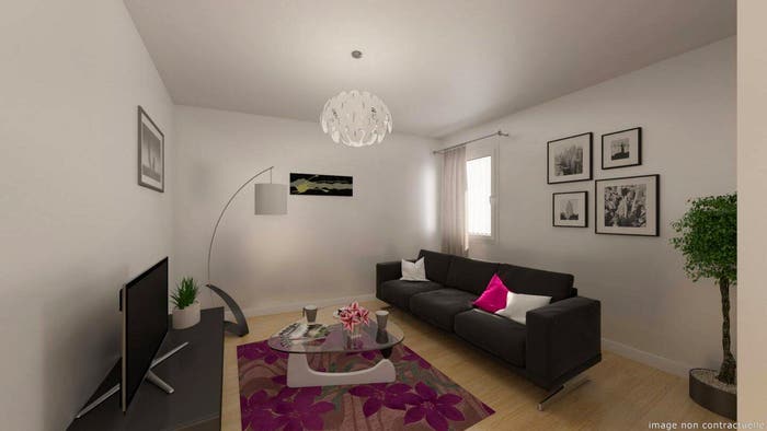 Appartement 3 pièces à Cinq Avenues, Marseille 4ème arrondissement, à louer