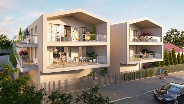 Haubette, Tinqueux : Appartement 2 pièces à louer