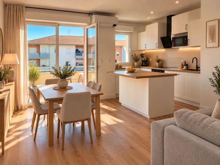 Léguevin - Appartement 3 pièces à vendre
