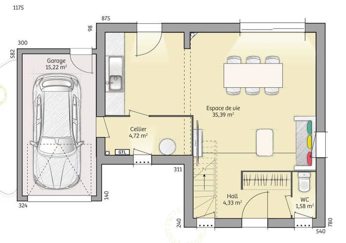 Maisons à vendre et appartements à louer - 3