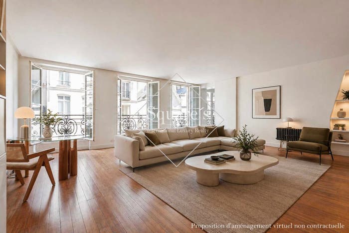 Paris 4ème, Saint-Gervais : Appartement 4 pièces à vendre