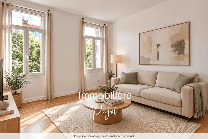 Appartement 2 pièces à vendre - Marseille 6ème, Palais de Justice