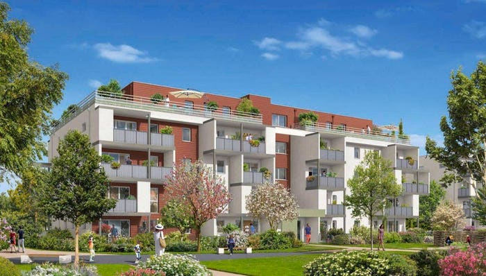 Appartement 4 pièces à louer à Cimetiere Nord-Petit Bruges