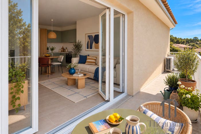 Appartement 2 pièces à Meyreuil, à vendre