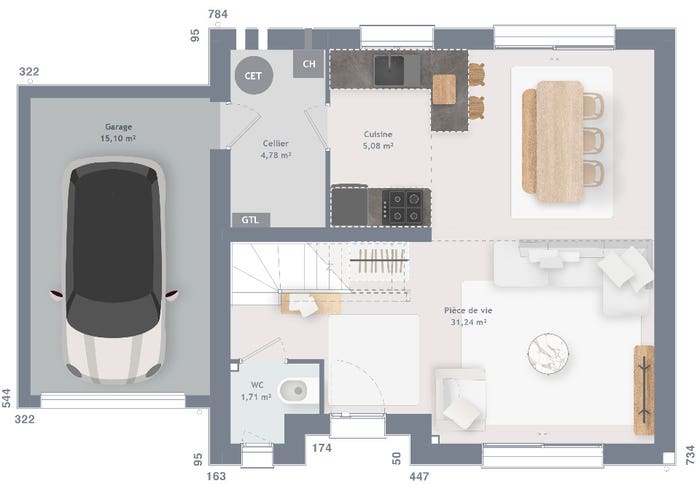 Maisons à vendre et appartements à louer - 3