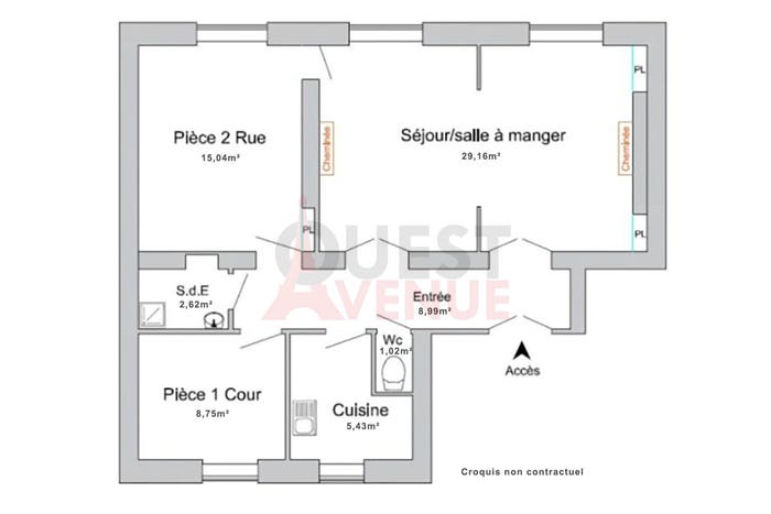 Paris 5ème, Jardin des Plantes : Appartement 4 pièces à vendre
