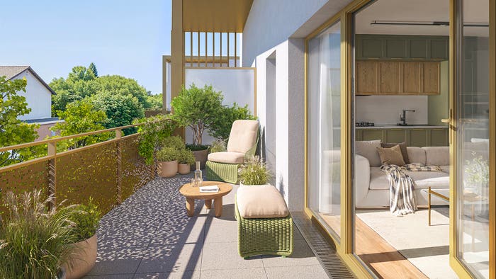 Vaulx-en-Velin, Le Pont des Planches : Maison 3 pièces à vendre