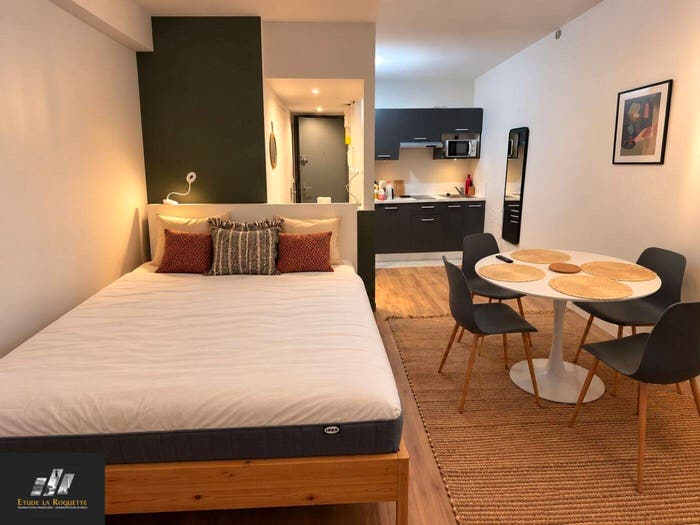 Buttes Chaumont, Paris 19ème arrondissement : Appartement 1 pièce à louer