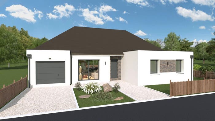 Artannes-sur-Indre - Maison 4 pièces à vendre