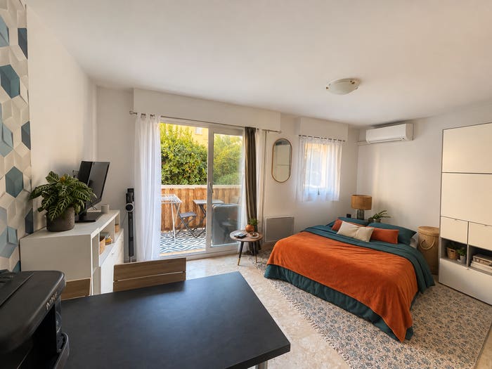 Nice, Poètes - Appartement 1 pièce à vendre