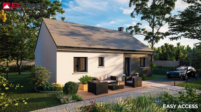Maison 4 pièces à vendre - La Haye-Aubrée