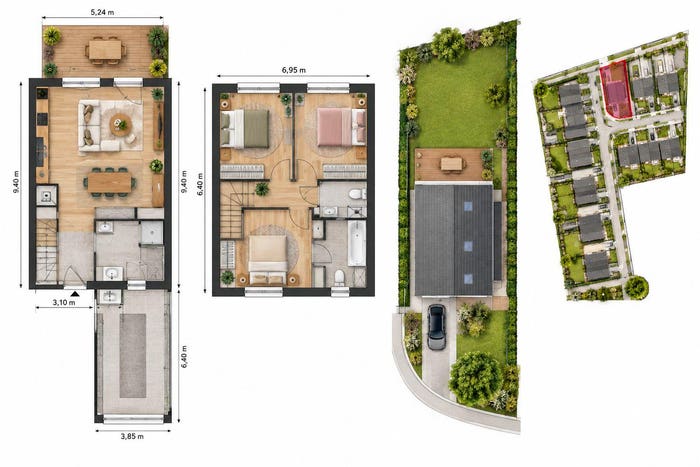 Maisons à vendre et appartements à louer - 2