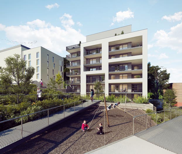 Villeurbanne, Ferrandière, Maisons Neuves : Maison 3 pièces à vendre