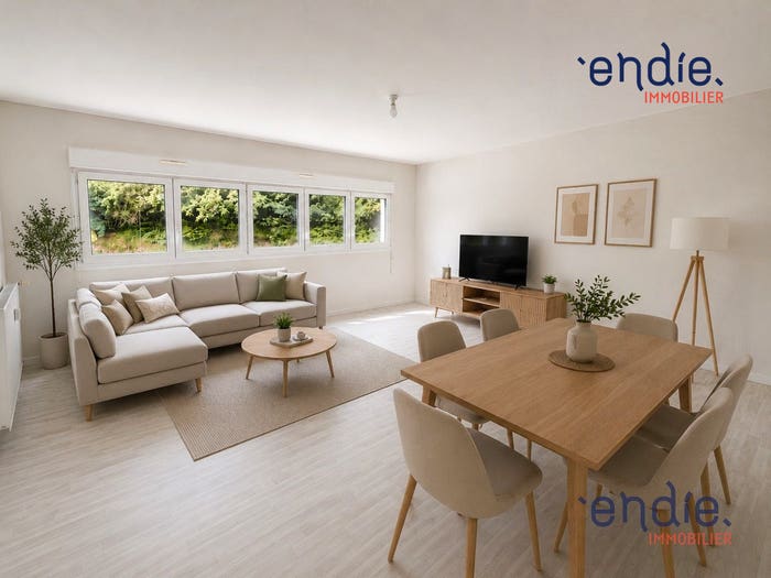 Quimper, Kermoysan : Appartement 7 pièces à louer