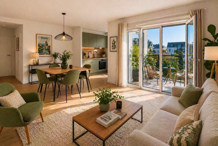 Maison 3 pièces à vendre - Tours, Lakanal, Strasbourg