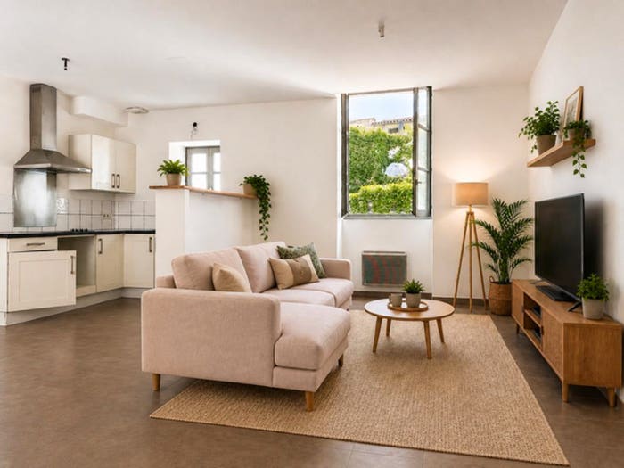 Avignon, Palais des Papes, Zone Piétonne : Appartement 4 pièces à vendre