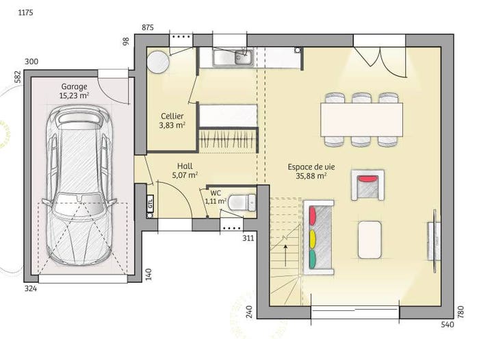 Maisons à vendre et appartements à louer - 3