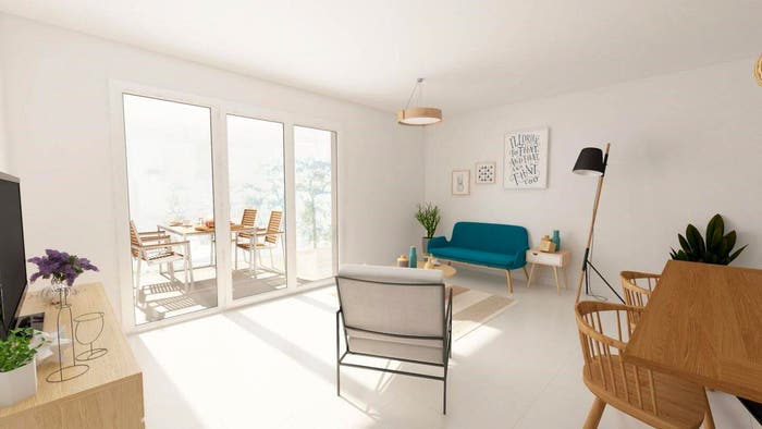 Appartement 4 pièces à louer - Nord, Bouc-Bel-Air
