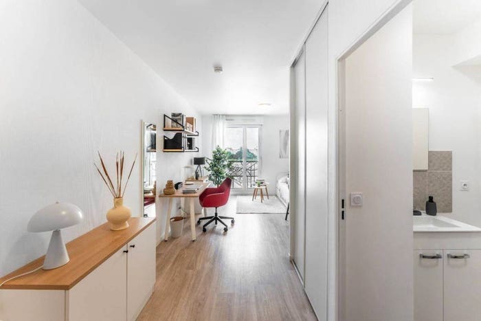 Eiffel, Levallois-Perret - Appartement 1 pièce à louer