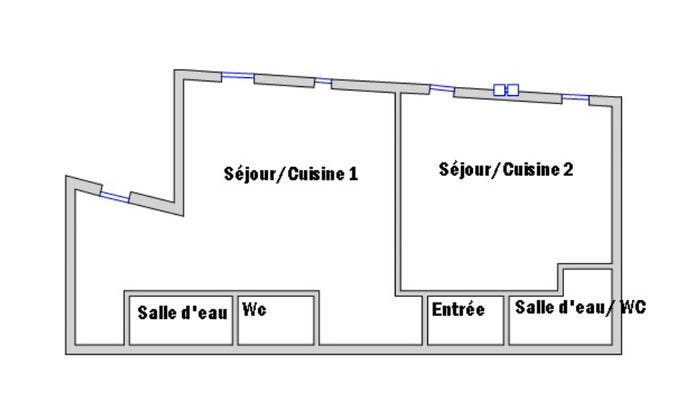 Paris 4ème, Saint-Merri - Appartement 3 pièces à vendre