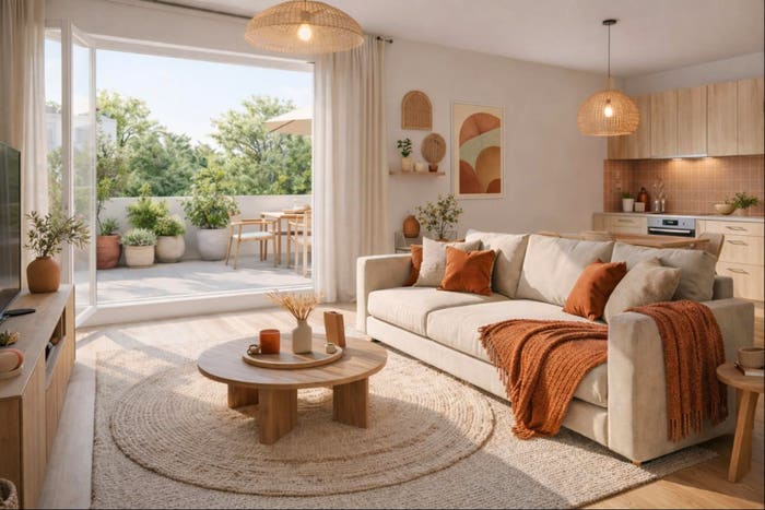 Marseille 14ème, Sainte-Marthe : Appartement 4 pièces à vendre