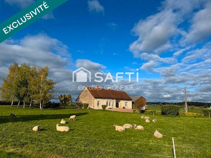 Saint-Aubin-en-Charollais - Maison 5 pièces à vendre