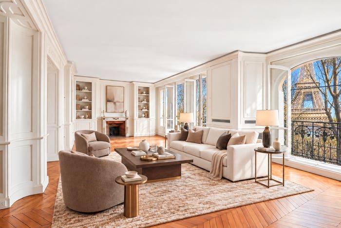 Paris 7ème, Champ de Mars : Appartement 5 pièces à louer