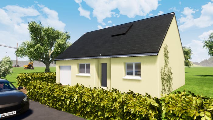 Maison 3 pièces à vendre - Louplande