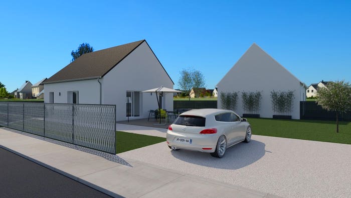 Notre-Dame-d'Oé : Maison 3 pièces à vendre