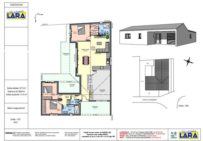 Aytré : Maison 4 pièces à vendre