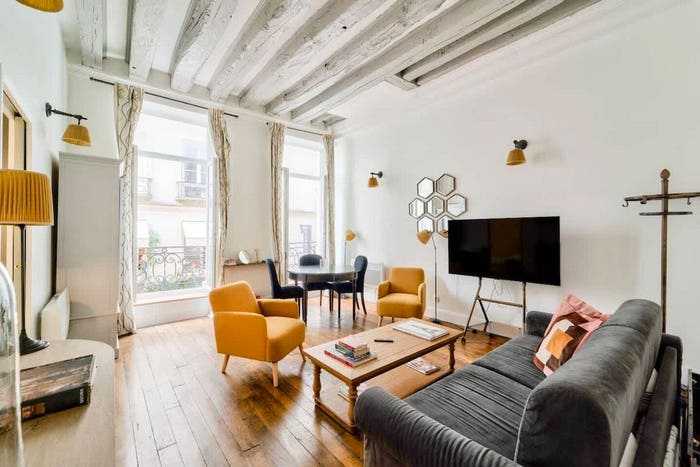 Monnaie, Paris 6ème arrondissement - Appartement 2 pièces à louer