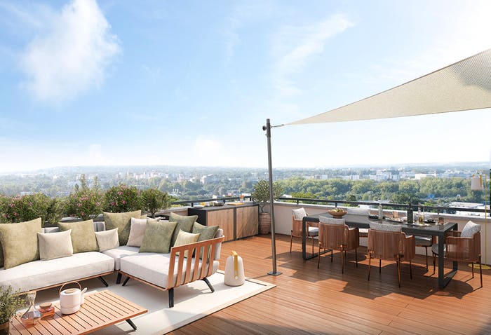 Toulouse, L'Ormeau, La Terrasse, La Grande Plaine - Appartement 5 pièces à vendre
