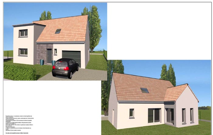 Montfort-le-Gesnois - Maison 3 pièces à vendre