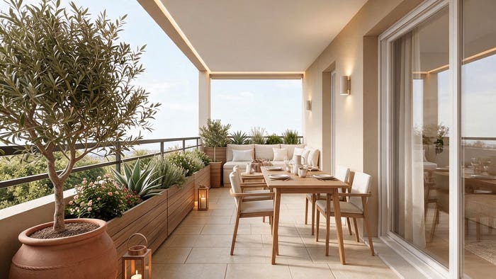 Aix-en-Provence, Saint-Donat, Les Platanes : Appartement 5 pièces à vendre