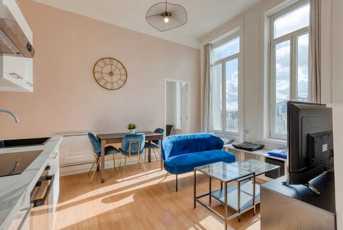 Roubaix, Gare Jean Lebas - Appartement 4 pièces à vendre