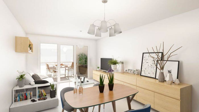 Encagnane, Aix-en-Provence : Appartement 2 pièces à louer