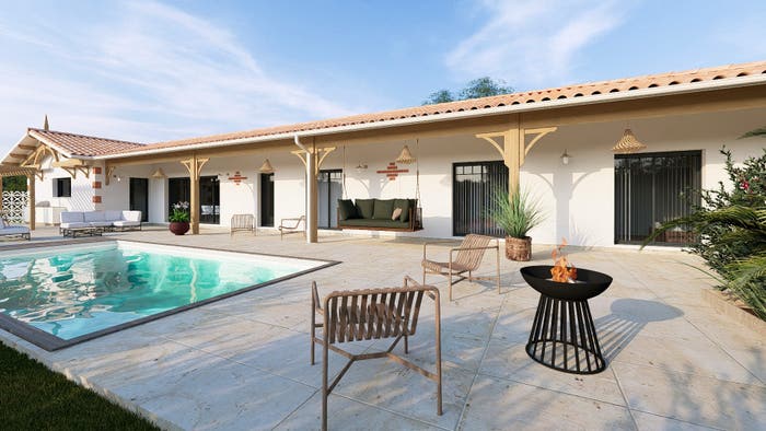 Saint-Ciers-de-Canesse : Maison 5 pièces à vendre