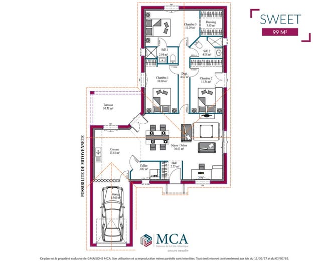 Maisons à vendre et appartements à louer - 3