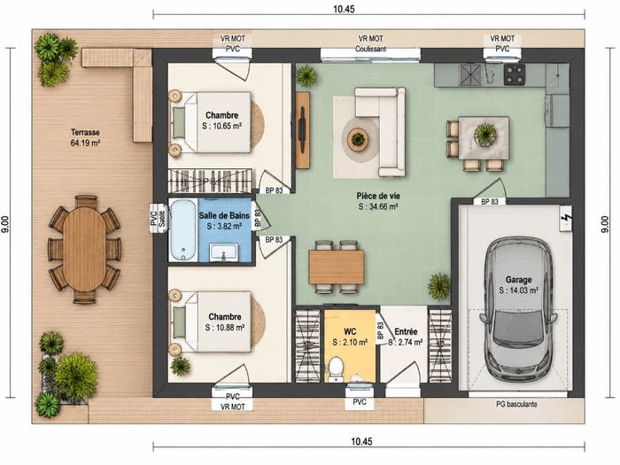 Maisons à vendre et appartements à louer - 2