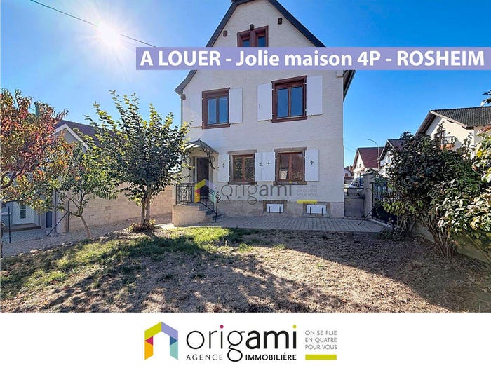 Maison 4 pièces à Rosheim, à louer
