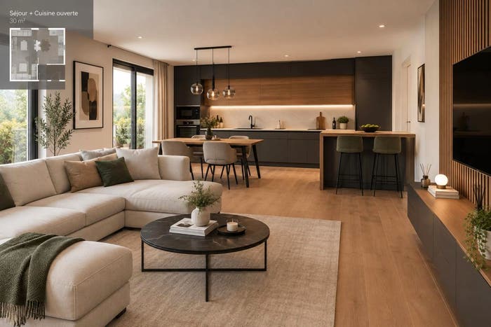 Rueil-Malmaison, Coteaux : Appartement 4 pièces à vendre