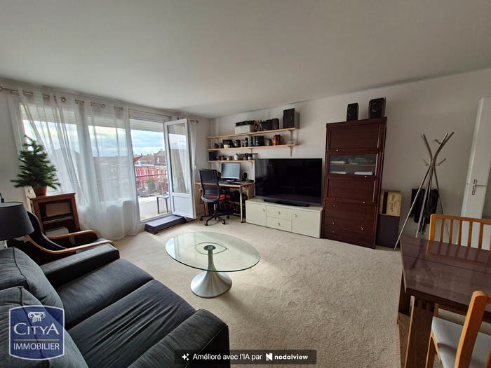 Croix, Centre-ville - Appartement 3 pièces à vendre