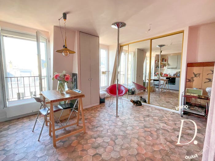 Appartement 1 pièce à Paris 18ème, Montmartre, Sacré Coeur, Abbesses, à vendre