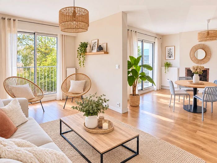 Nantes, Canclaux, Mellinet : Appartement 4 pièces à vendre